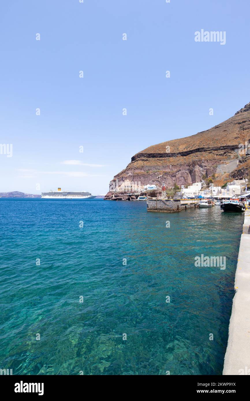 Landscape images from Santorini, Greece Stock Photo - Alamy