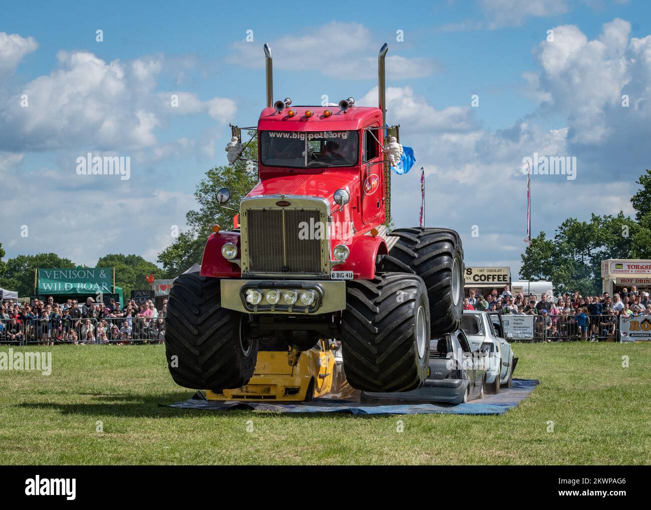 Big Pete Monster Trucks Stock Photo - Alamy