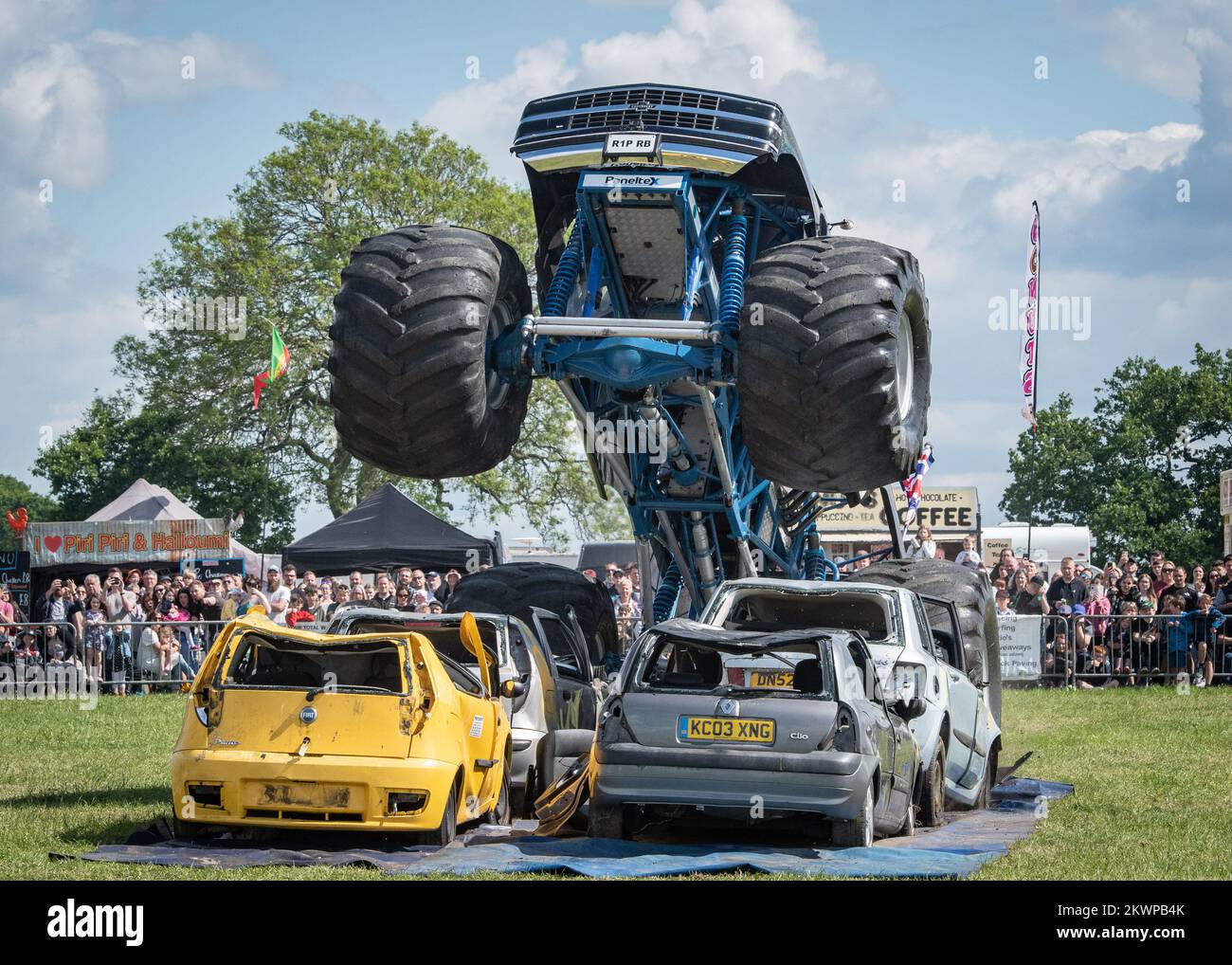 Big Pete Monster Trucks Stock Photo - Alamy