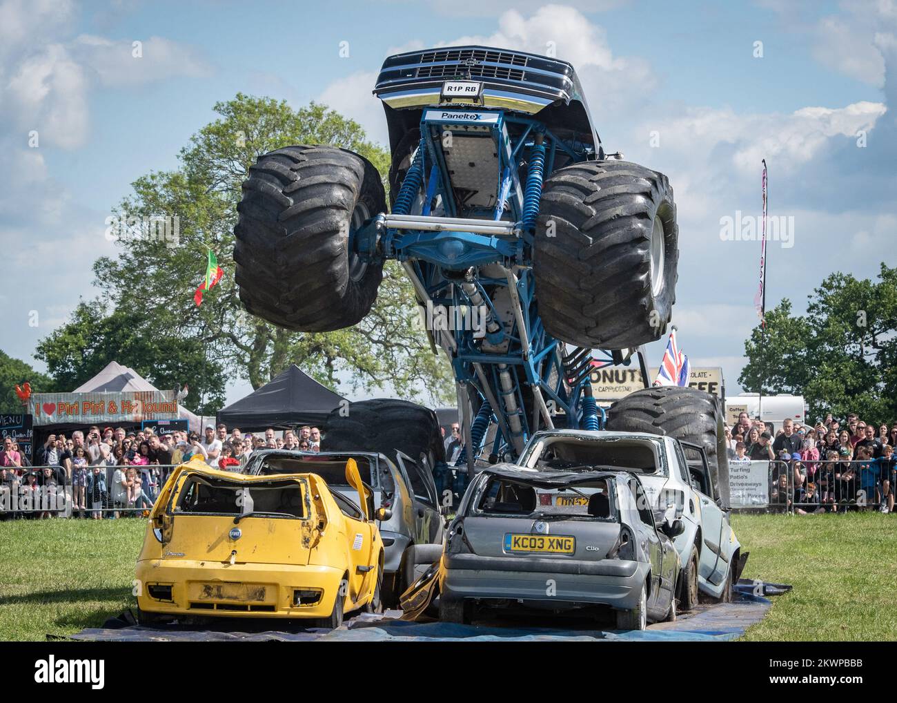 Big Pete Monster Trucks Stock Photo - Alamy