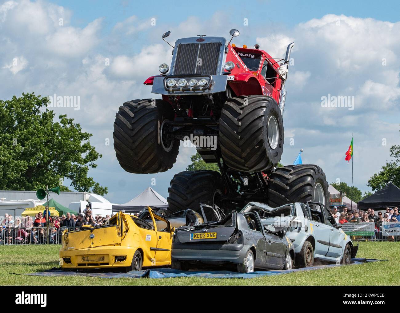 Big Pete Monster Trucks Stock Photo - Alamy