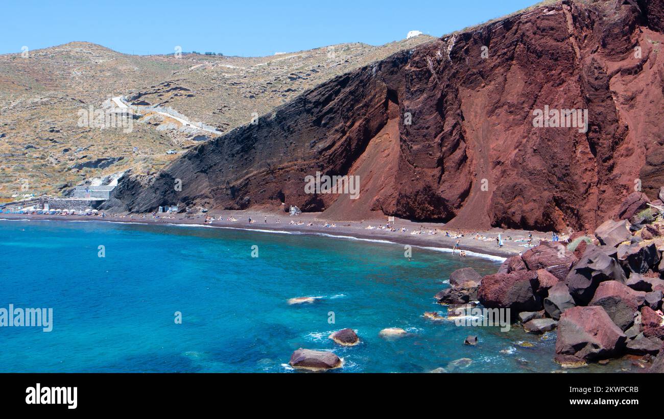 Landscape images from Santorini, Greece Stock Photo - Alamy