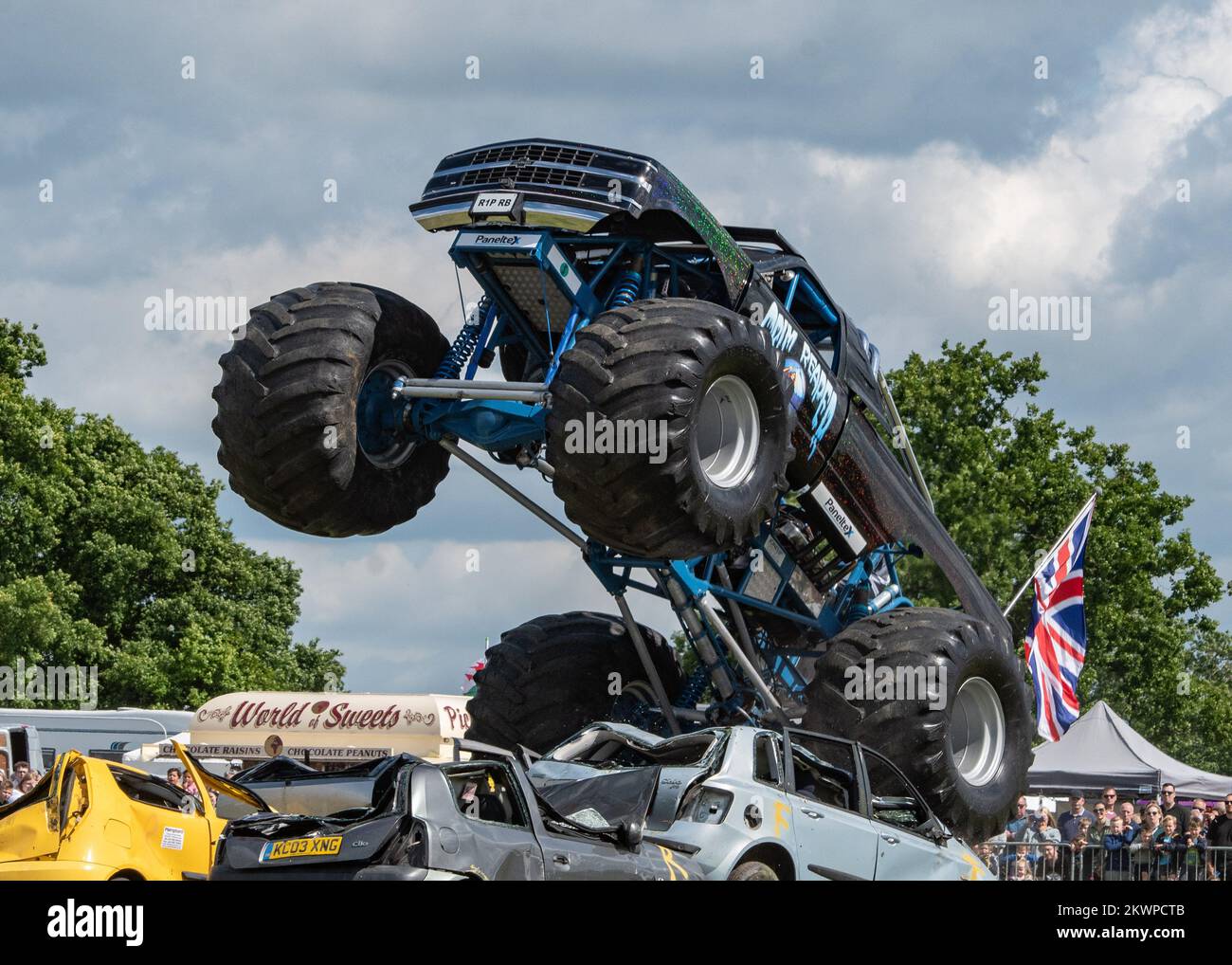 Monster truck rally trucks hi-res stock photography and images - Alamy