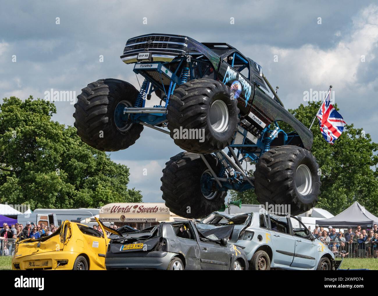 Big Pete Monster Trucks Stock Photo - Alamy