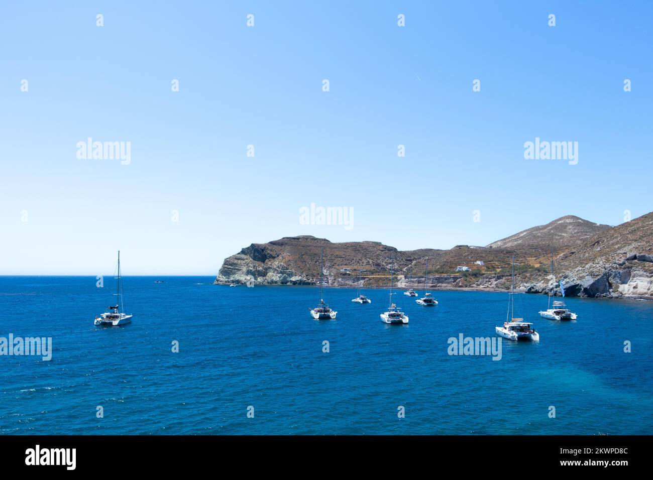 Landscape images from Santorini, Greece Stock Photo - Alamy
