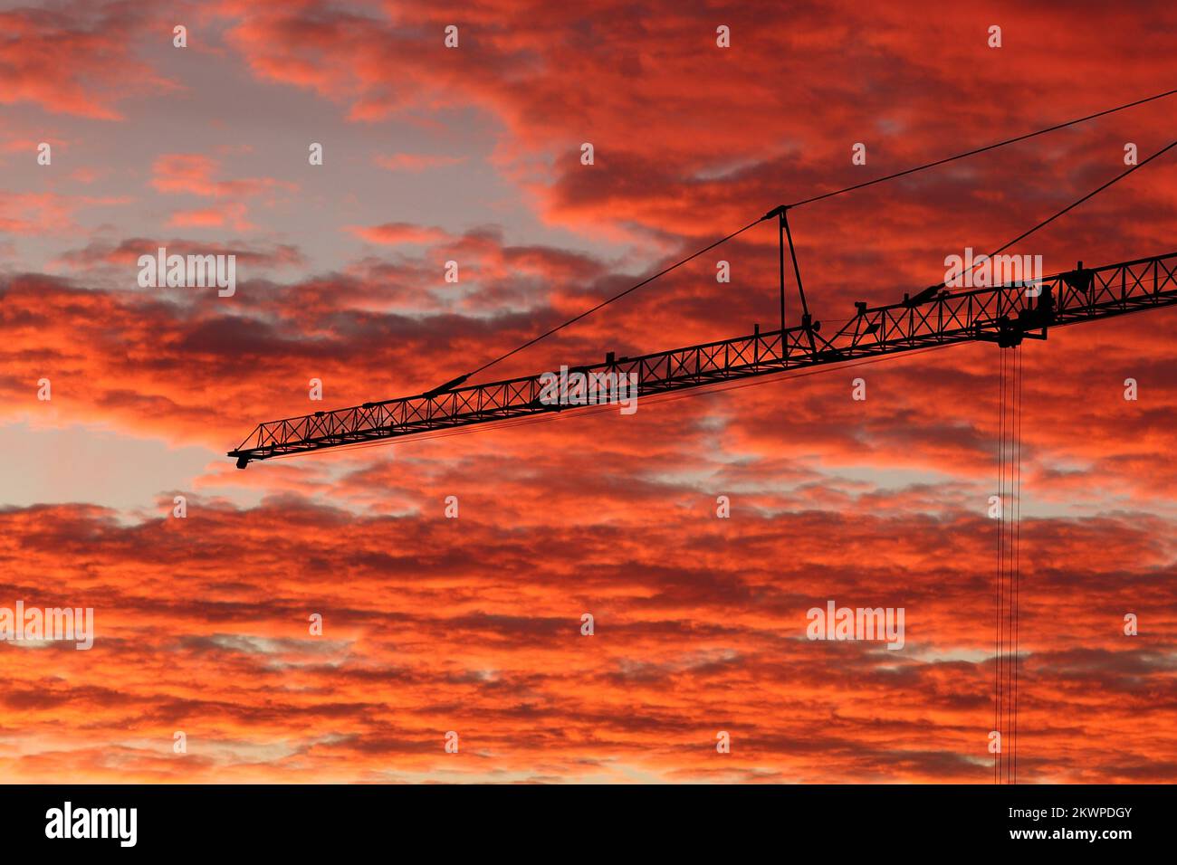 06.11.2013., Zagreb, Croatia - Magnificent sunsets over Zagreb ...