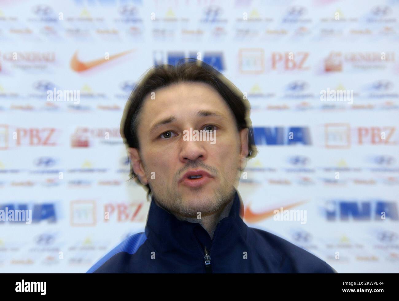 10.11.2013., Croatia, Zagreb -The Croatian national football team ...