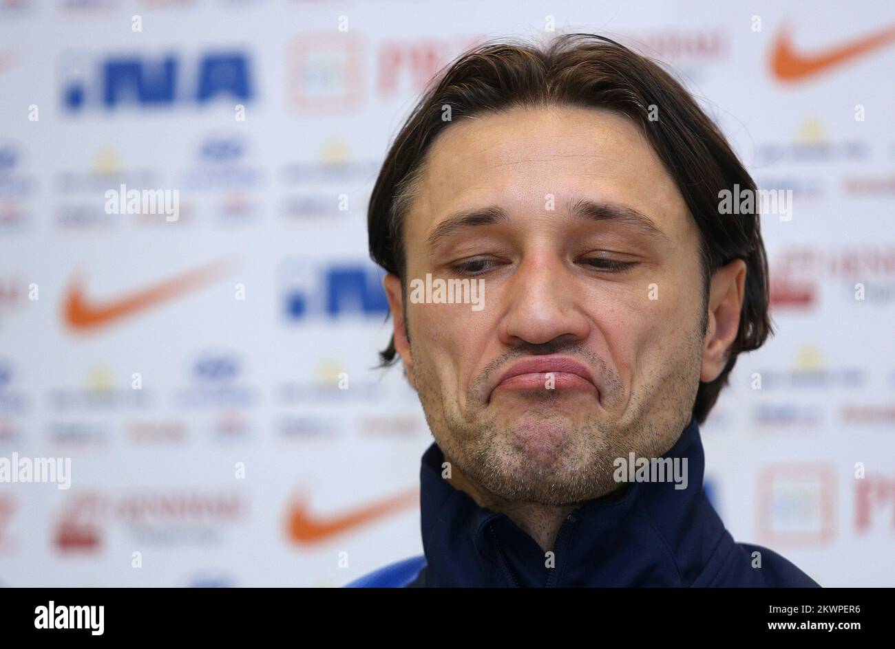 10.11.2013., Croatia, Zagreb -The Croatian national football team ...