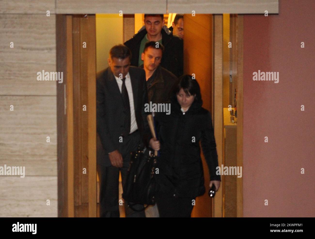 12.11.2013., Zagreb, Croatia - Croatian police arrested Nadan Vidosevic ...