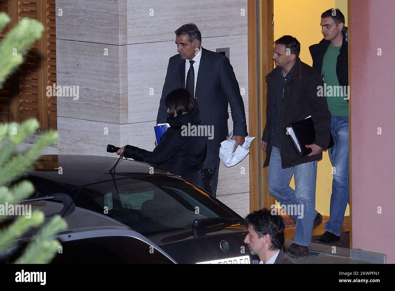 12.11.2013., Zagreb, Croatia - Croatian police arrested Nadan Vidosevic ...