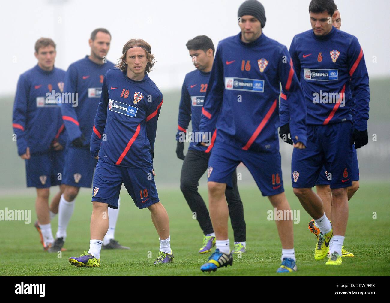 Croatia luka modric 2013 hi-res stock photography and images - Alamy