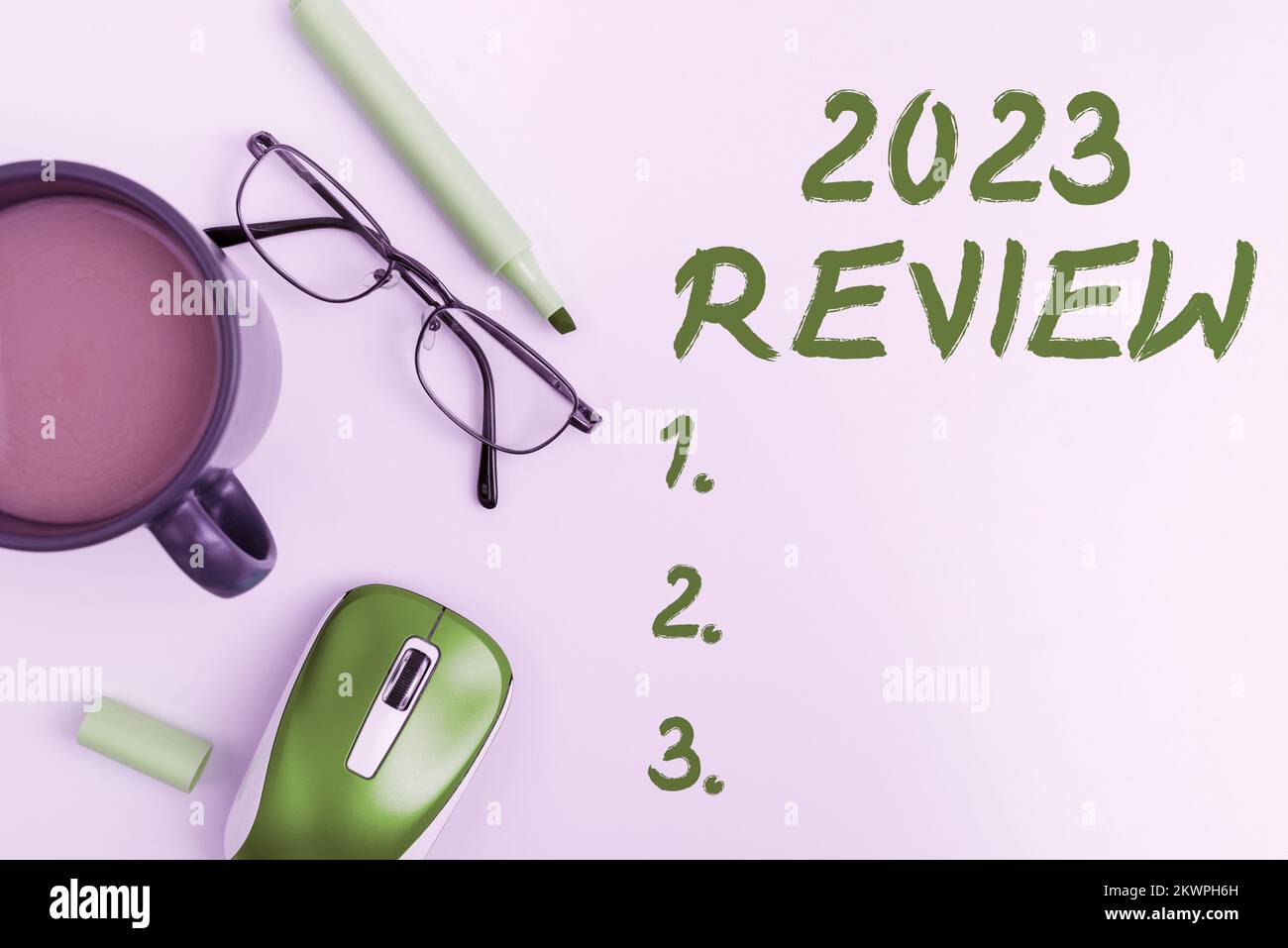 Writing displaying text 2023 Review, Business concept seeing important ...