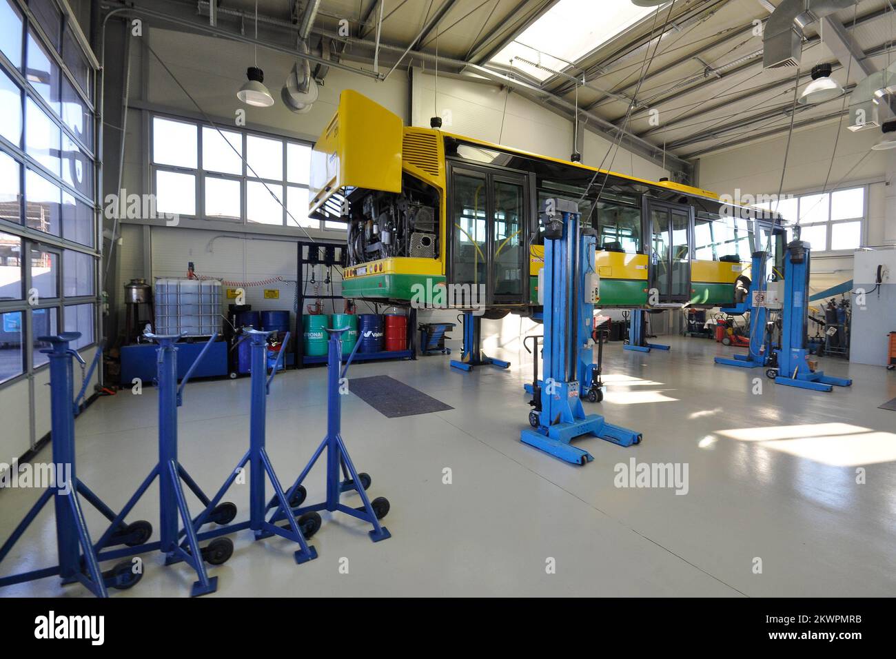 28.11.2013., Pula, Croatia - Mayor Boris Miletic and director ...