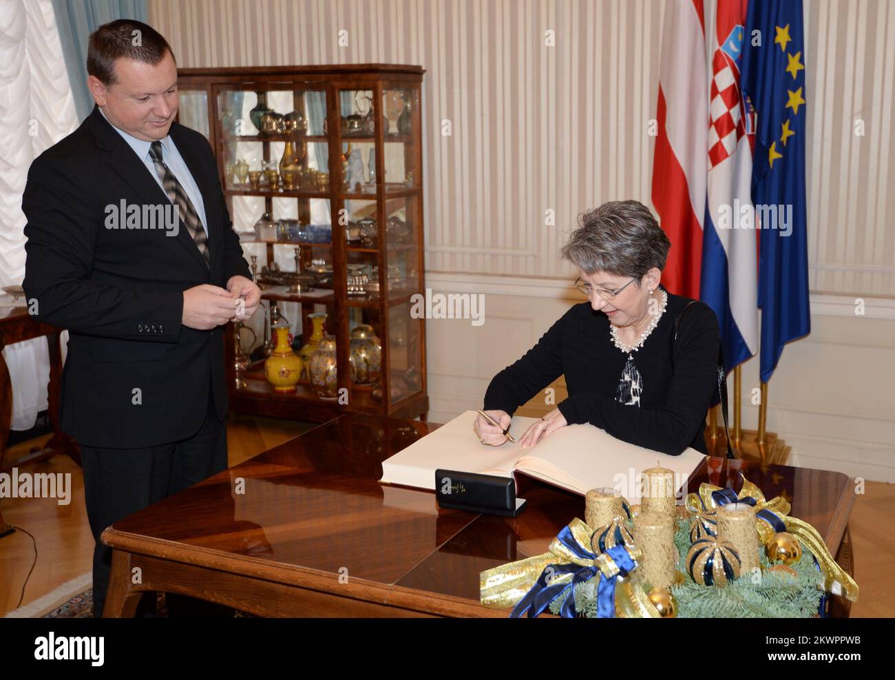 09.12.2013., Zagreb, Croatia - Croatian prime minister Zoran Milanovic ...