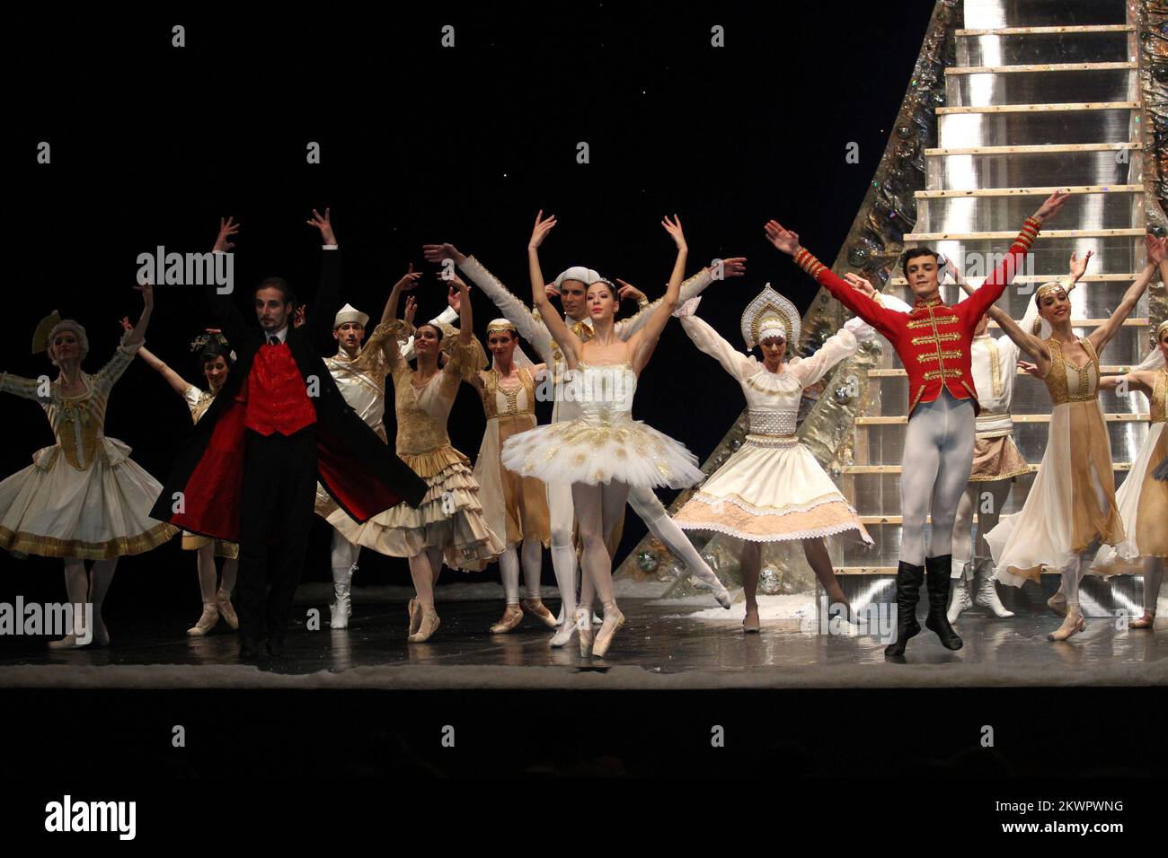 14.12.2013., Croatia, Rijeka - Premiere of The Nutcracker ballet by Pyotr Ilyich Tchaikovsky ...