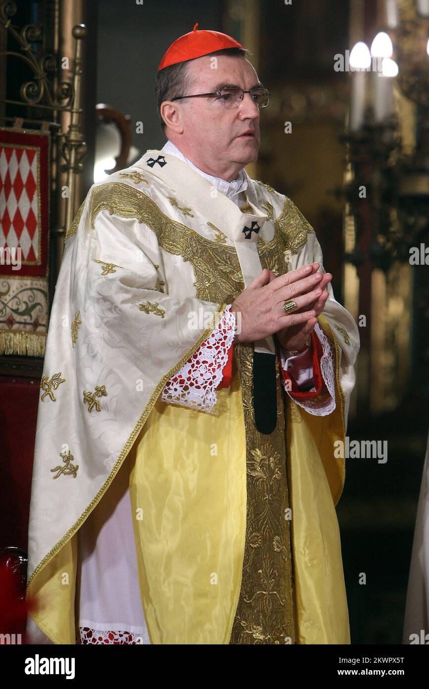 25.12.2013., Zagreb, Croatia - The Archbishop of Zagreb, Cardinal Josip ...