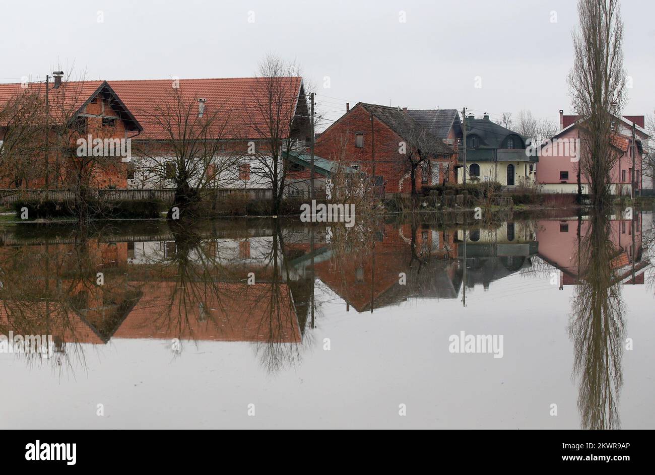 18.02.2014., Croatia, Cicka Poljana - Residents and members of the ...