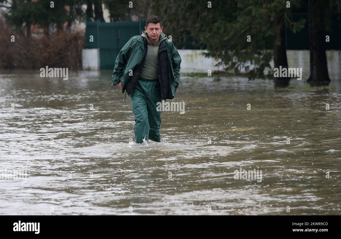 18.02.2014., Croatia, Cicka Poljana - Residents and members of the ...