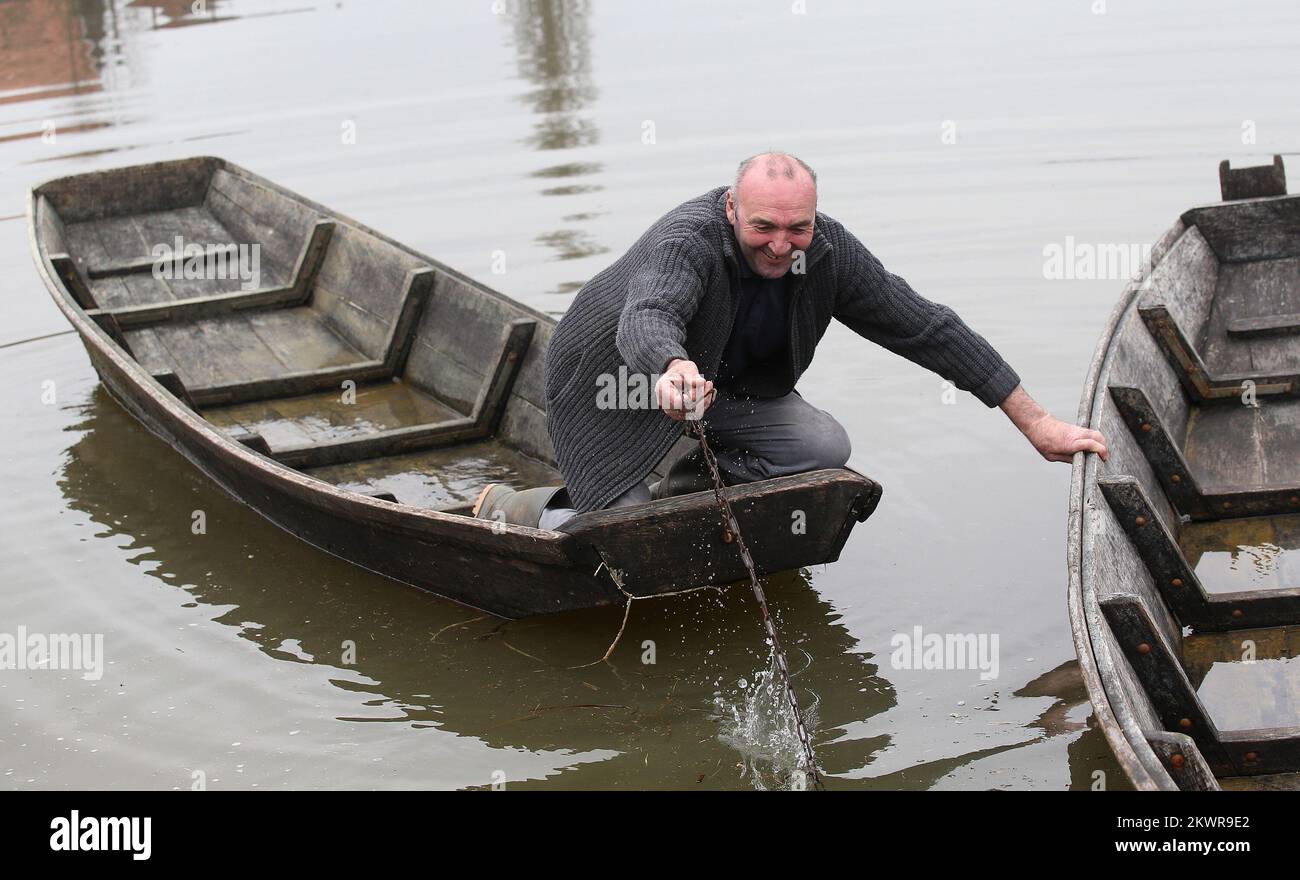 18.02.2014., Croatia, Cicka Poljana - Residents and members of the ...