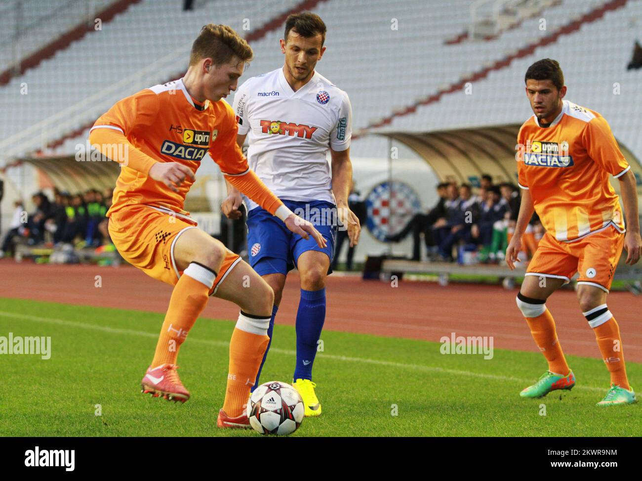 18.02.2014., Split, Croatia - A friendly football match between HNK ...