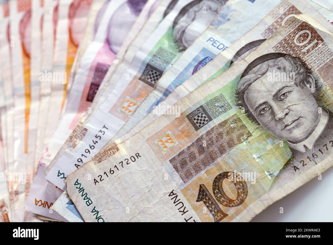01.03.2014., Zagreb, Croatia - Illustration of Croatian kuna. The kuna ...