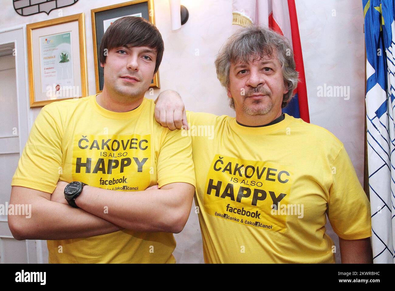 21.02.2014., Cakovec, Croatia - Mayor of Cakovec, Stjepan Kovac ...
