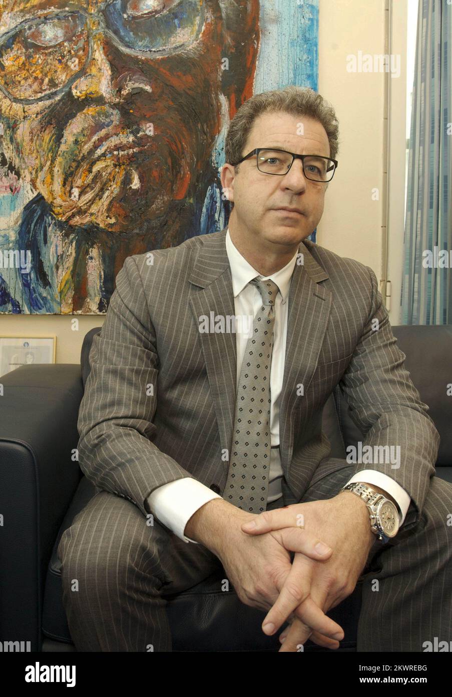 11.03.2014., Haag, Netherlands - Serge Brammertz, chief prosecutor of ...