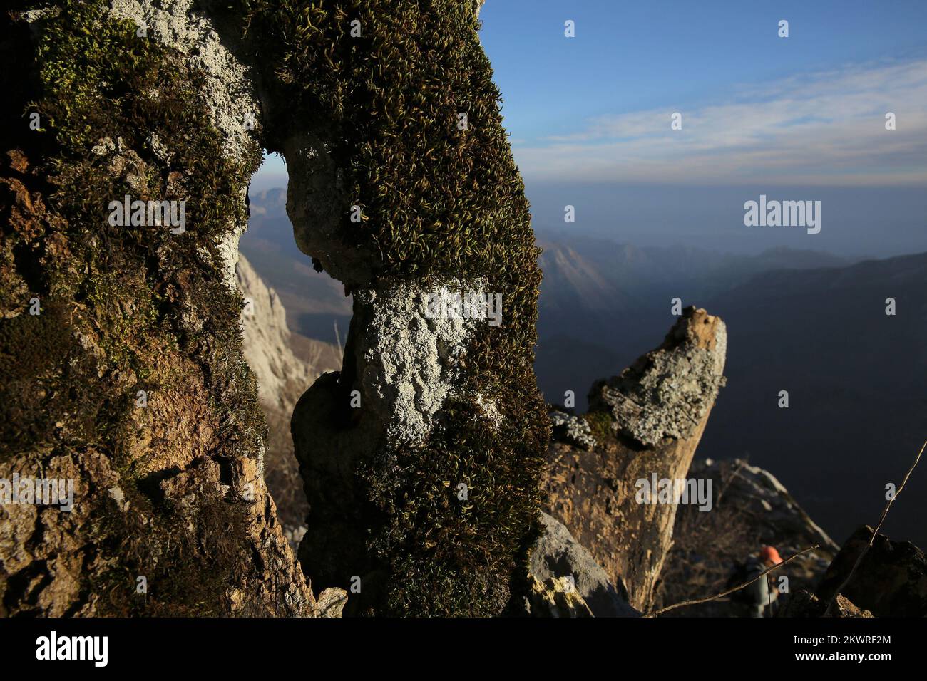 16.03.2014., Croatia, Southern Velebit - Melting snow on the southern ...