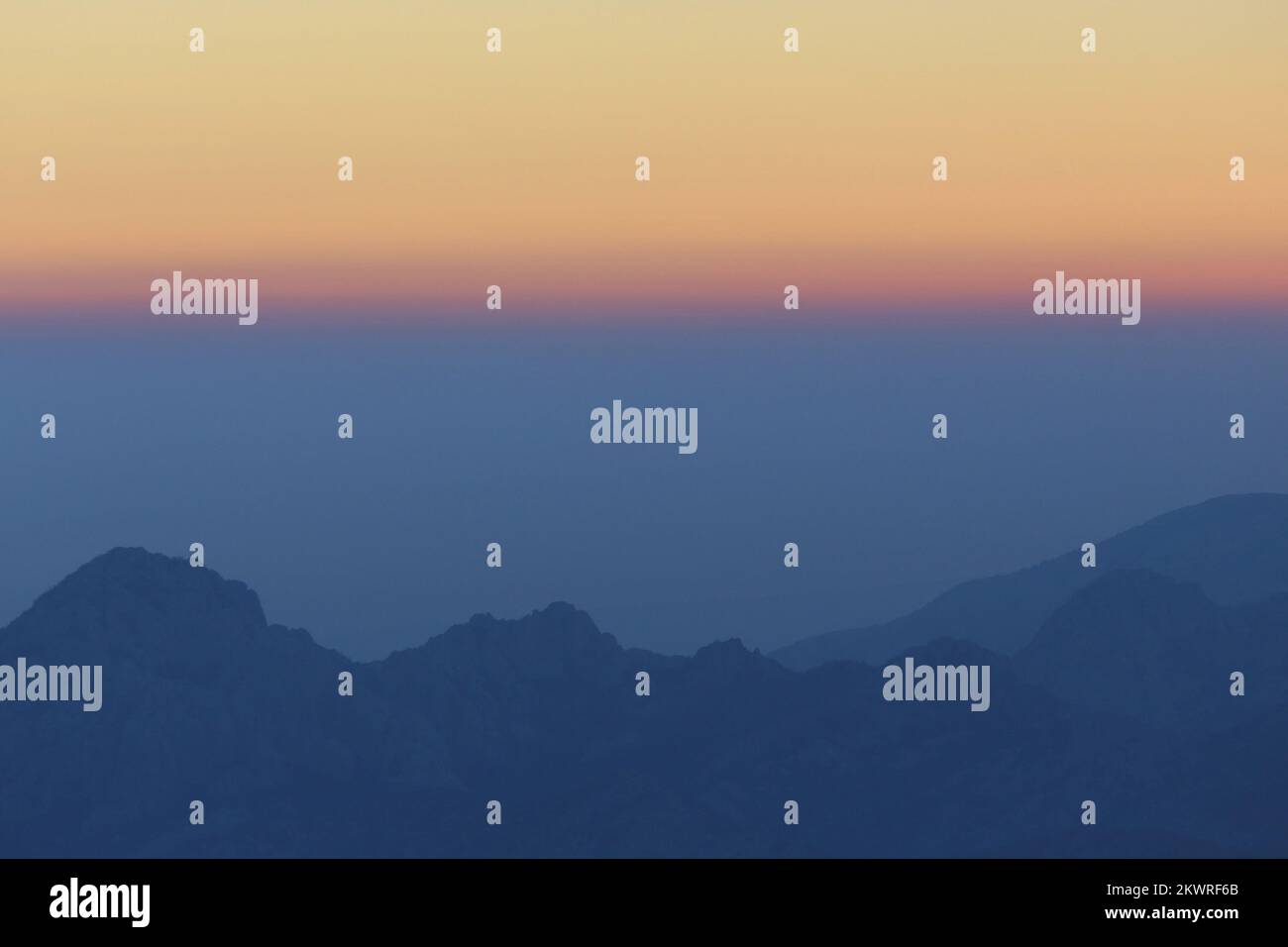 16.03.2014., Croatia, Southern Velebit - Melting snow on the southern ...