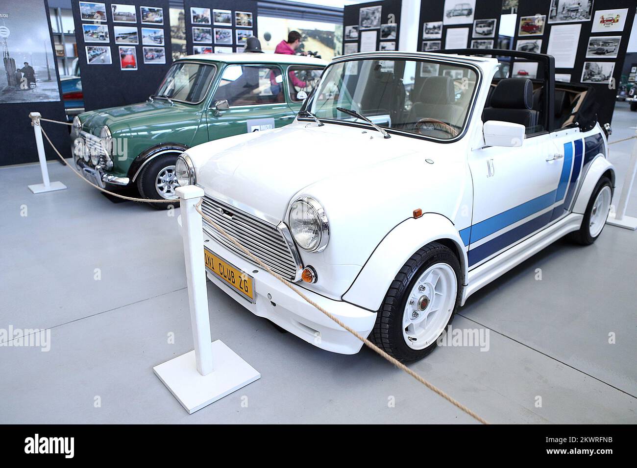 20.03.2014., Zagreb, Croatia - The museum car Ferdinand Budicki open ...