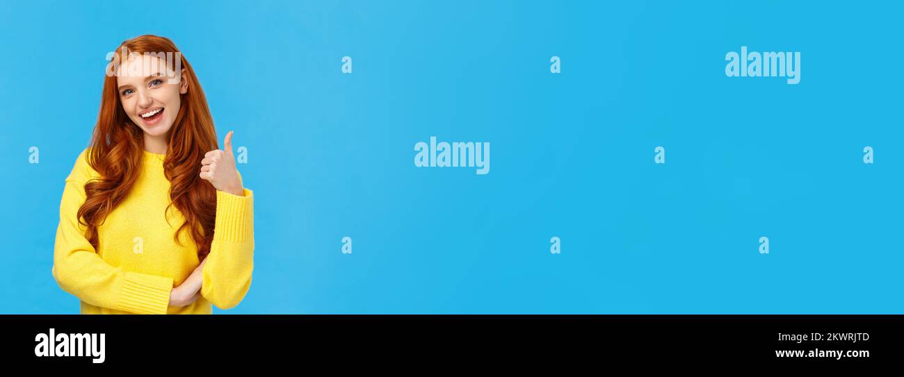 Wonderful idea. Supportive cute redhead girlfriend encourage you try ...