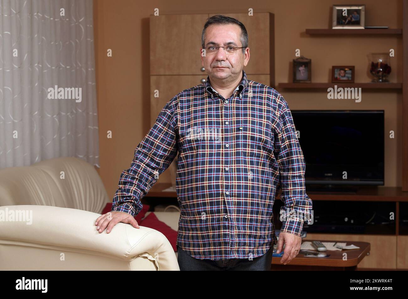 Dr. Darko Chudy in his family home in Velika Gorica, Zagreb, 11.06.2013 ...