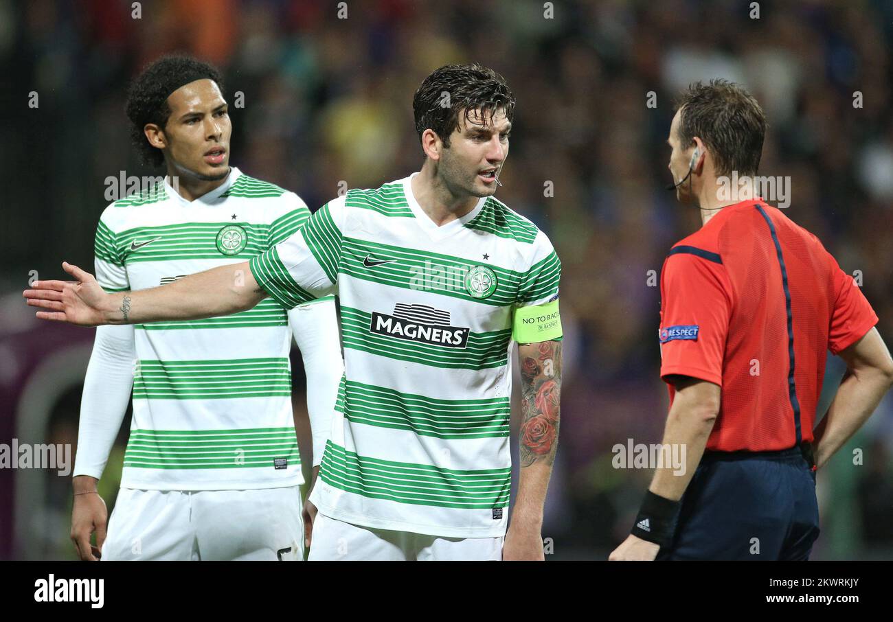 Virgil van dijk celtic uefa hi-res stock photography and images - Alamy