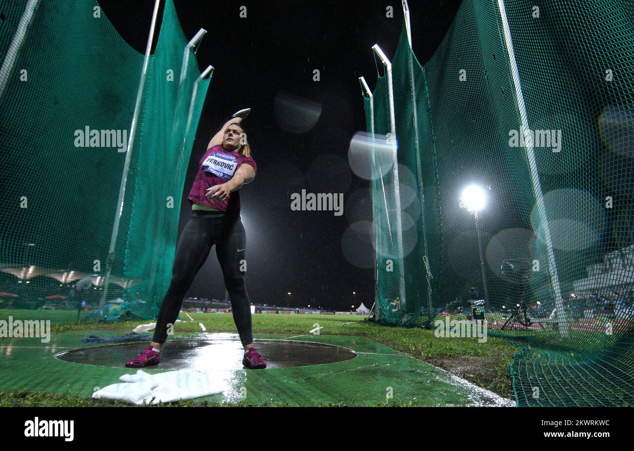 IAAF World Challenge Zagreb, 64. memorijal Borisa Hanzekovica, discus ...