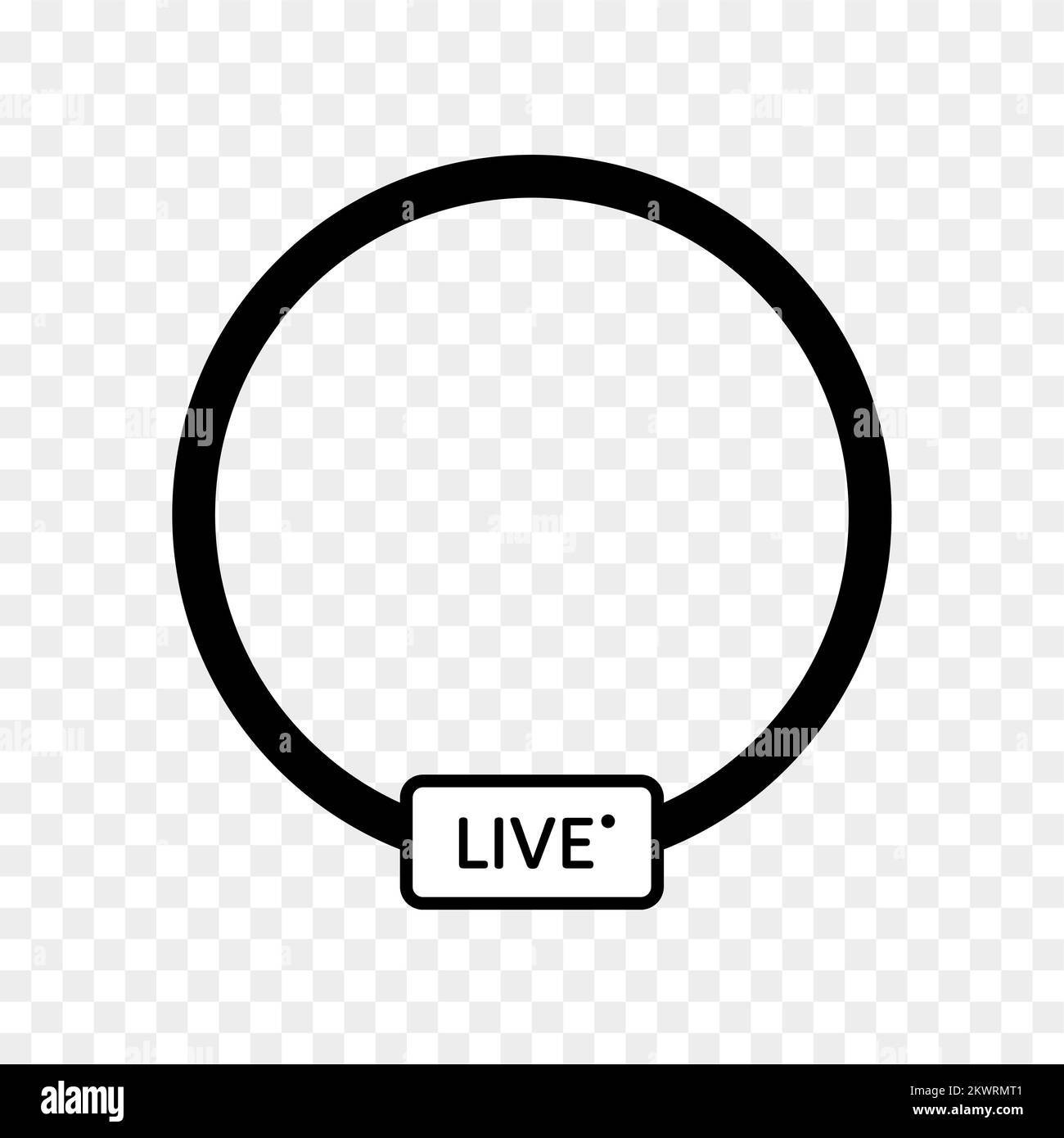 Live Streaming Symbols. Vector illustration Stock Vector Image & Art ...