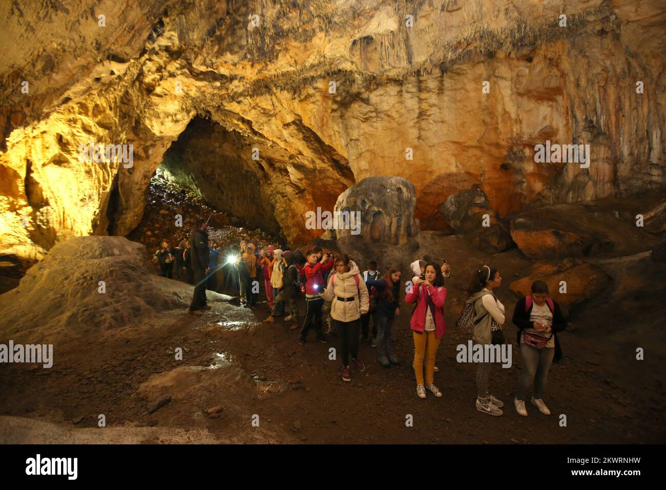 10.10.2014., Croatia, Perusic - Grabovaca cave is located 2.5 km from ...