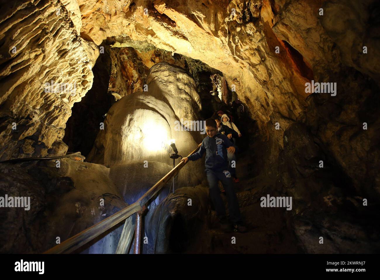 10.10.2014., Croatia, Perusic - Grabovaca cave is located 2.5 km from ...