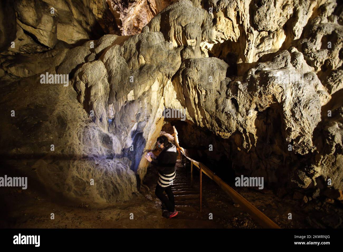 Grabovaca cave perusic croatia hi-res stock photography and images - Alamy