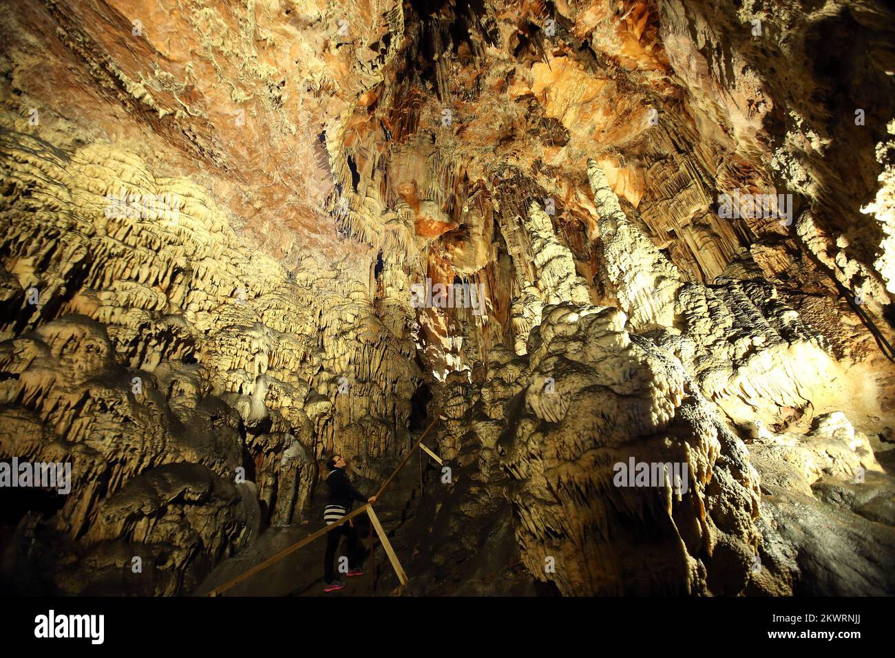 10.10.2014., Croatia, Perusic - Grabovaca cave is located 2.5 km from ...