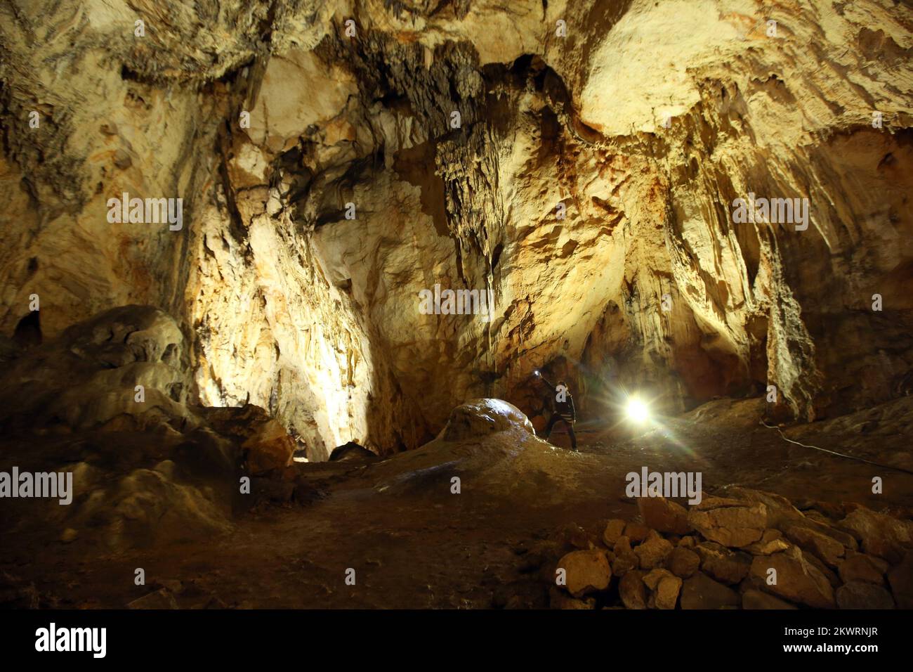 10.10.2014., Croatia, Perusic - Grabovaca cave is located 2.5 km from ...