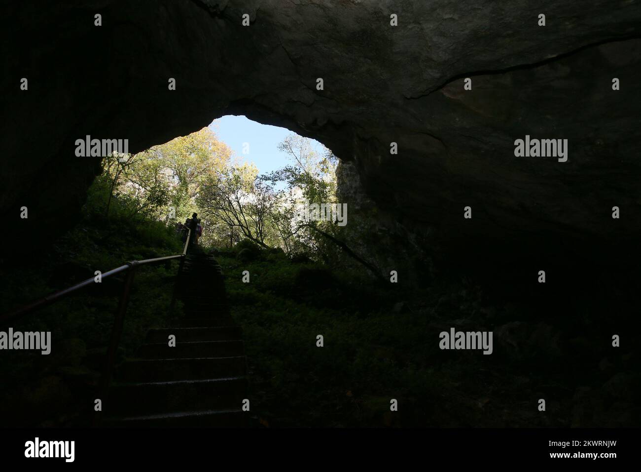 Balconies caves hi-res stock photography and images - Alamy