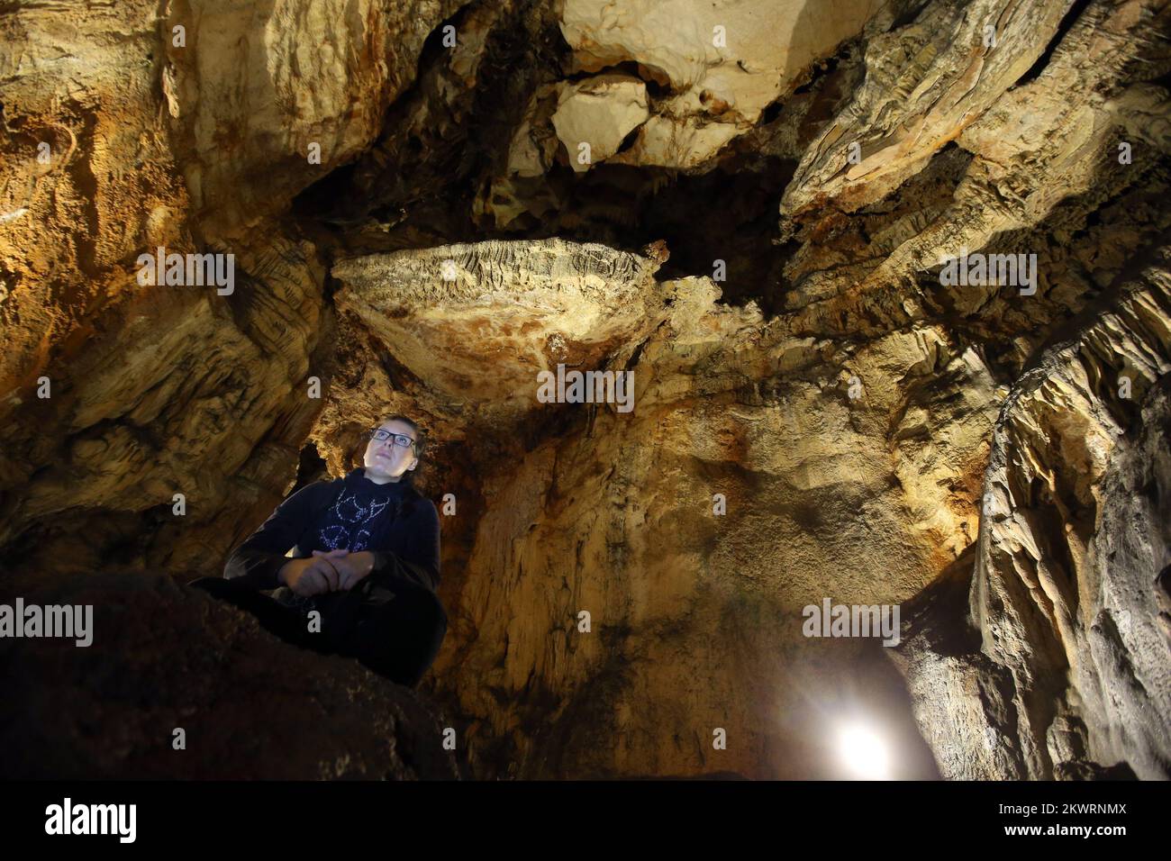 10.10.2014., Croatia, Perusic - Grabovaca cave is located 2.5 km from ...