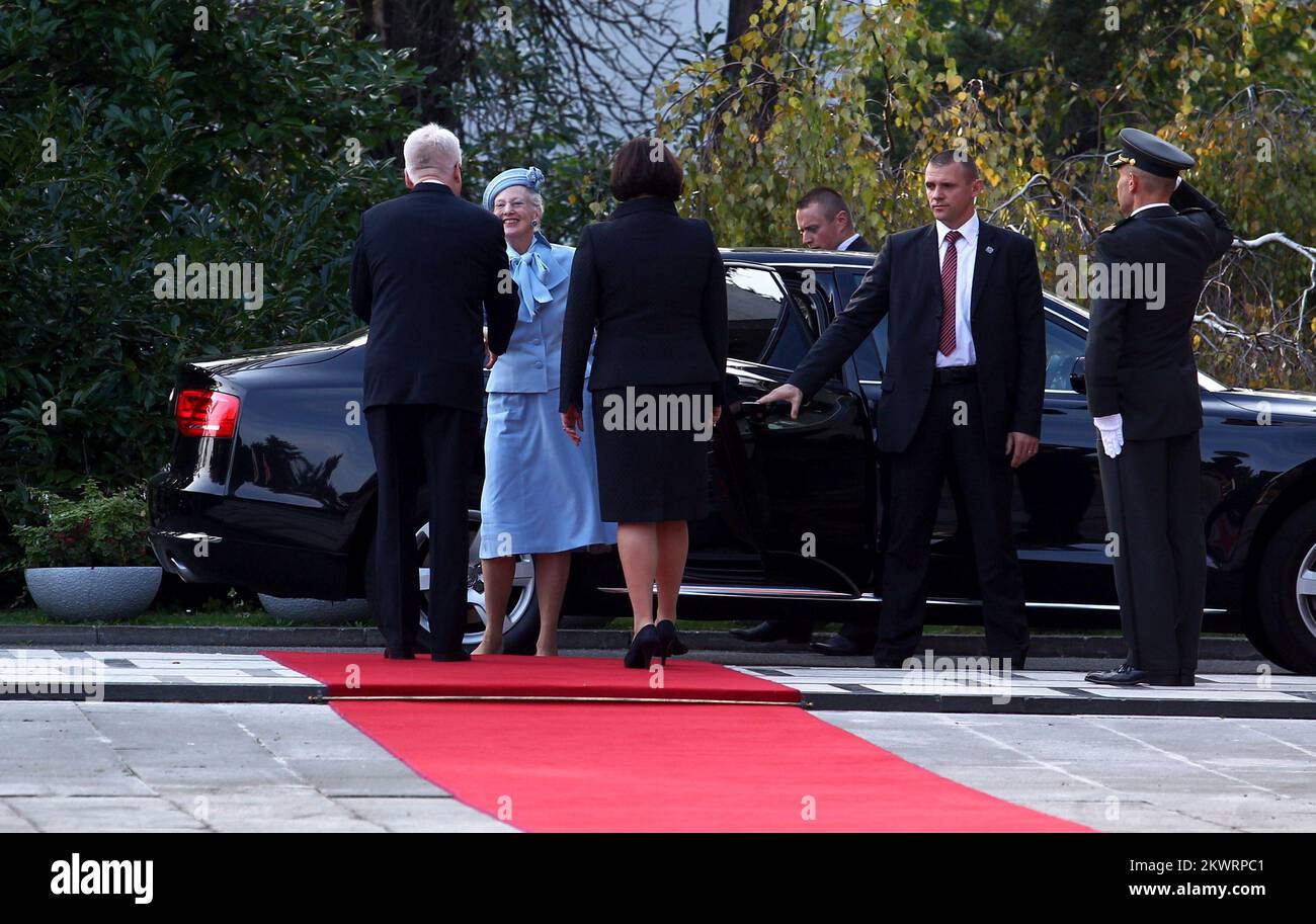 21.10.2014., Zagreb - Official visit to Croatia Queen Margrethe II and ...