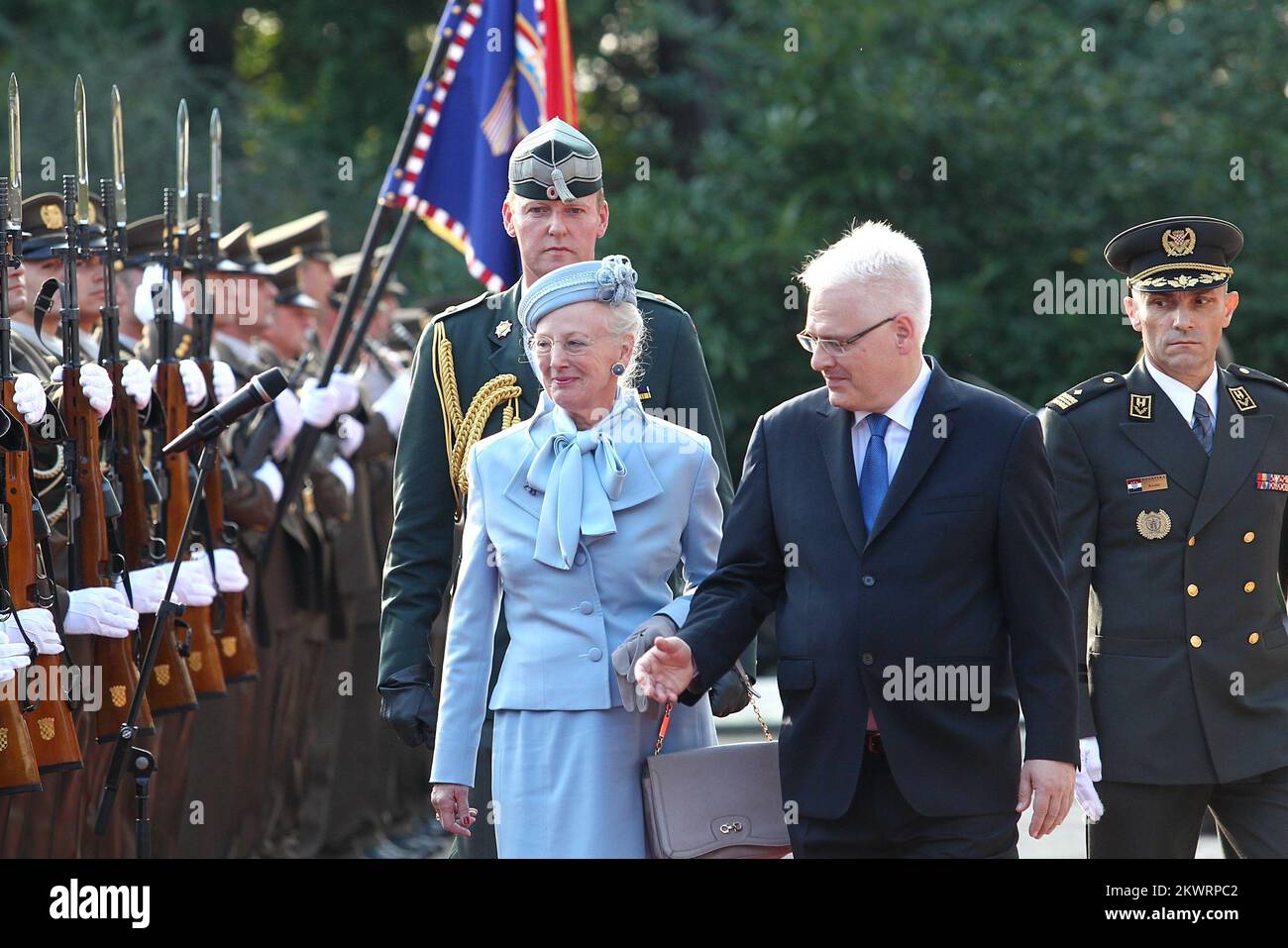 21.10.2014., Zagreb - Official visit to Croatia Queen Margrethe II and ...