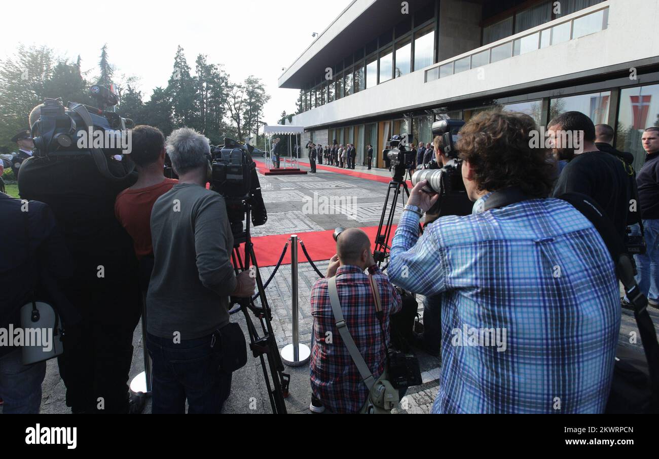 21.10.2014., Zagreb - Official visit to Croatia Queen Margrethe II and ...