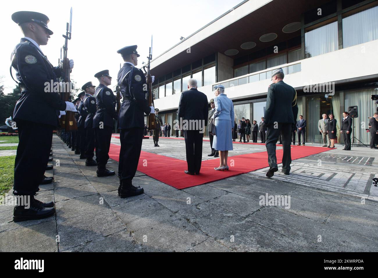 21.10.2014., Zagreb - Official visit to Croatia Queen Margrethe II and ...