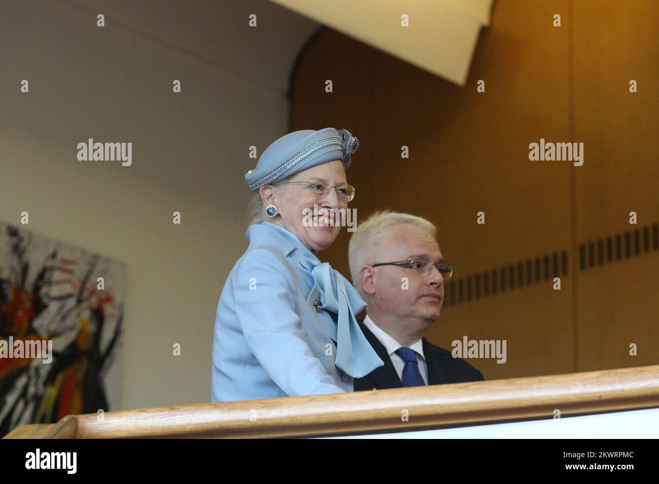 21.10.2014., Zagreb - Official visit to Croatia Queen Margrethe II and ...