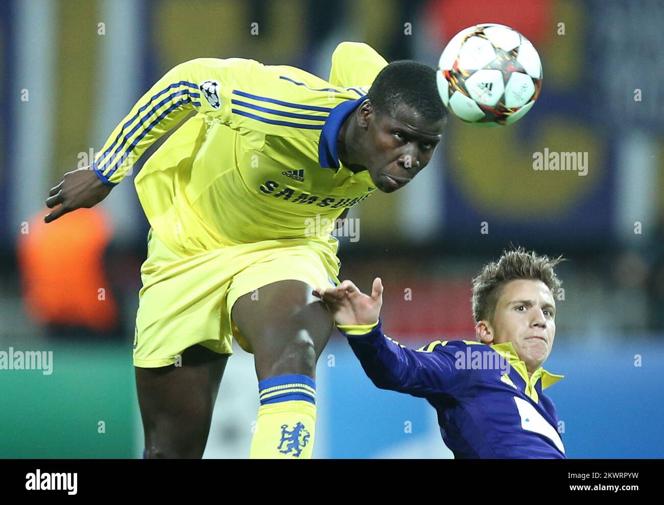 Chelsea FC during the UEFA Champions League Group G match between NK ...
