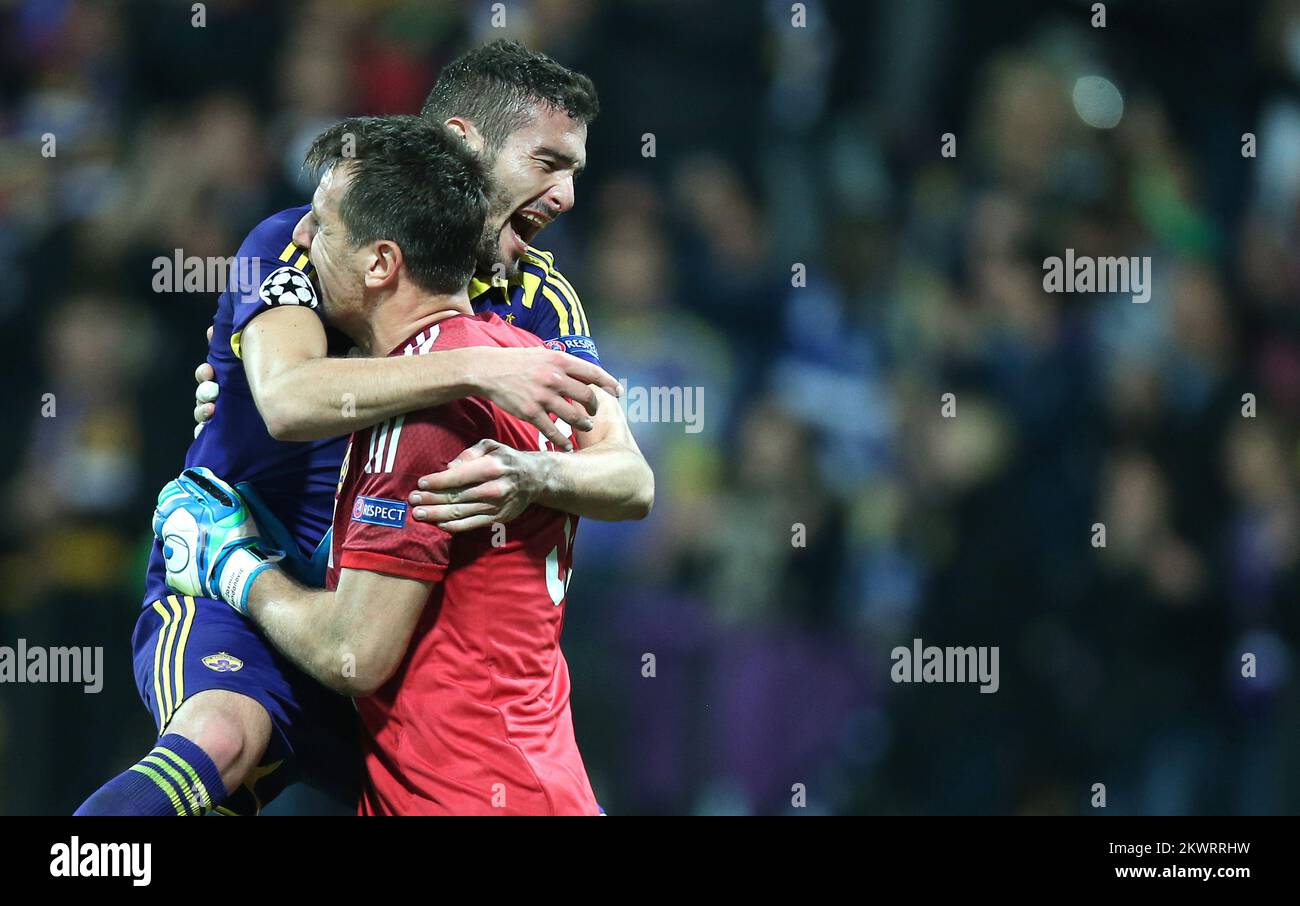 05.11.2014., stadium Ljudski vrt, Maribor, Slovenia - UEFA Champions ...