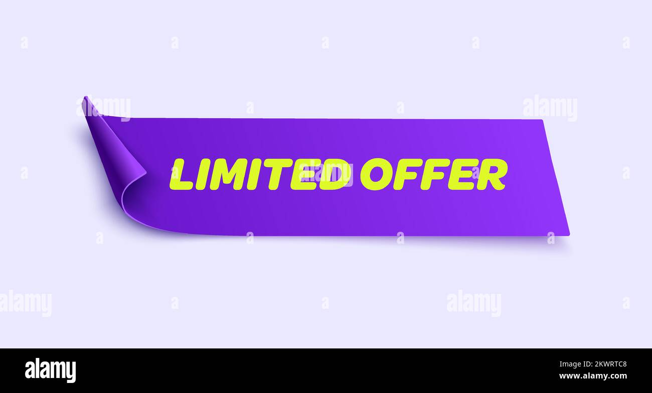 New limited edition Stock Vector Images - Alamy